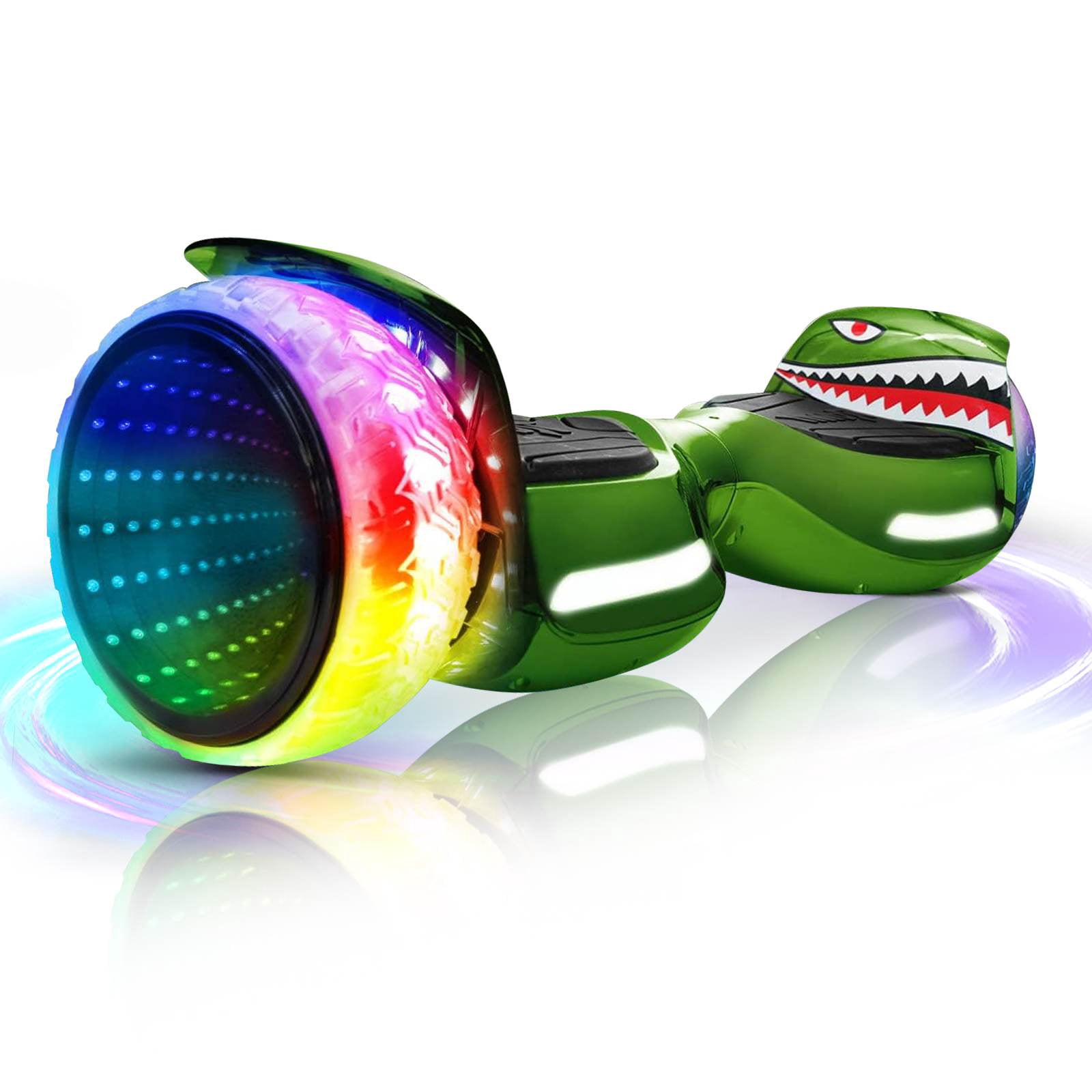 SISIGAD Bluetooth Hoverboard, 6.5" Self Balancing Scooter with Light-up ...
