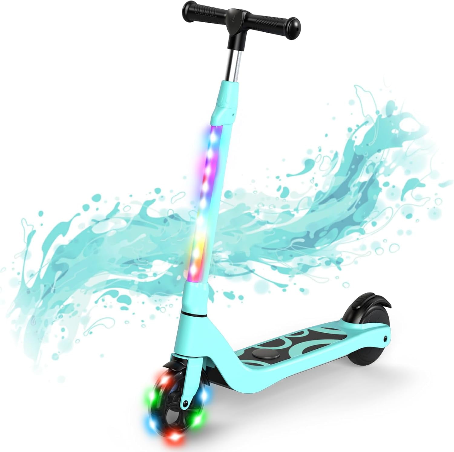 SISIGAD Electric Scooter for Kids Ages 6-12,Max 6 Miles Range,Kids ...