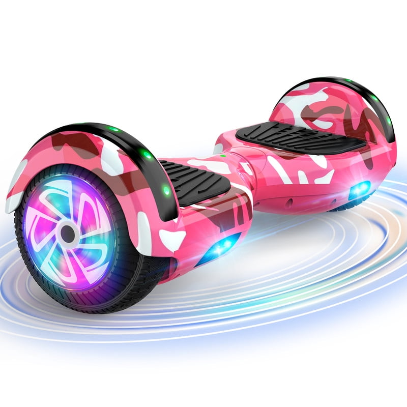 SISIGAD Hoverboard, 300W Bluetooth Hoverboard for Kids and Adults, 6.5 ...