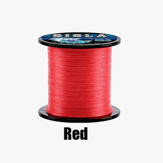 SISLA Braided Fishing Line, 4 Strand PE Multifilament, Strong Durable ...