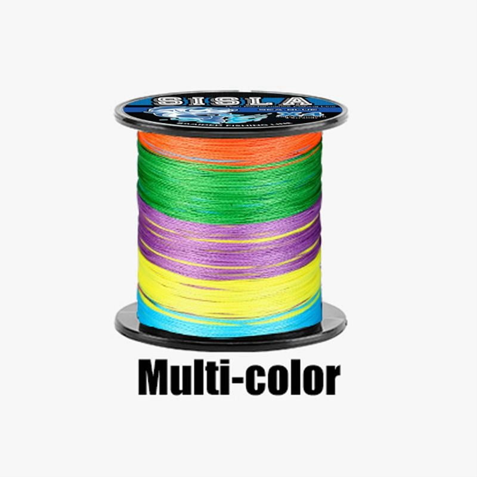 SISLA Braided Fishing Line, 4 Strand PE Multifilament, Strong Durable ...