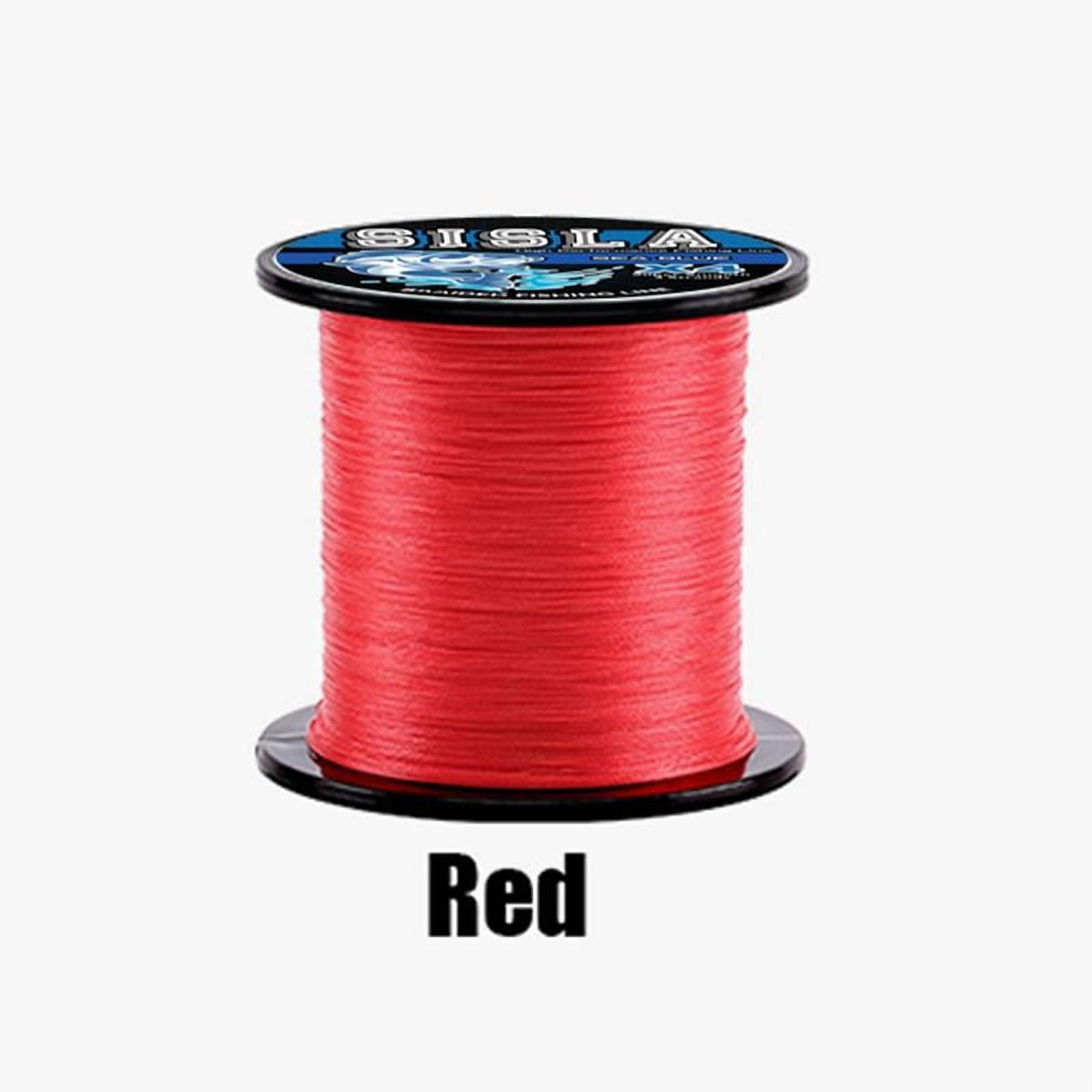 SISLA Braided Fishing Line, 4 Strand PE Multifilament, Strong Durable ...