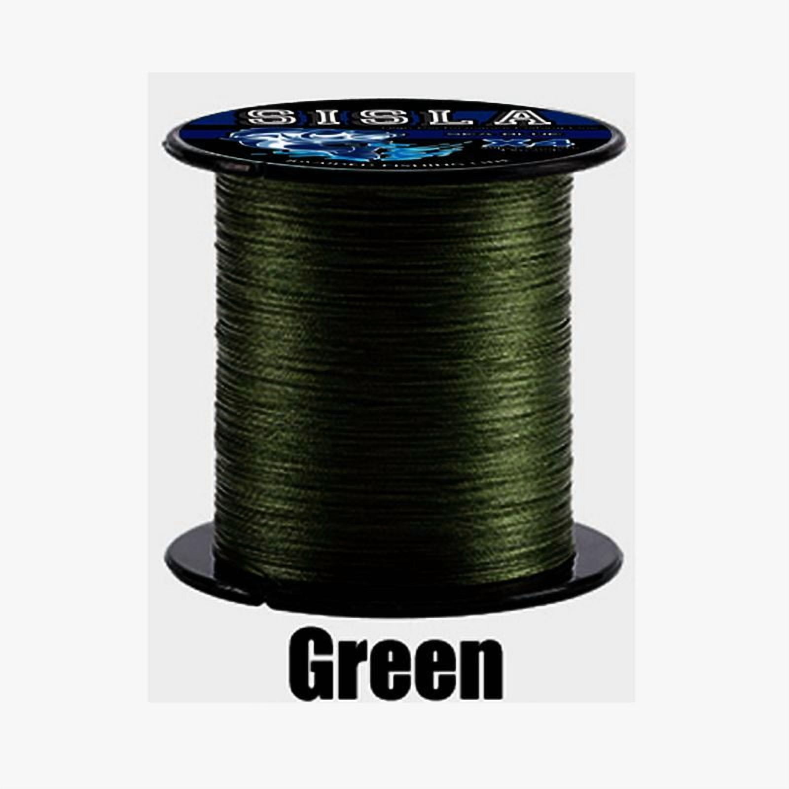 SISLA Braided Fishing Line, 4 Strand PE Multifilament, Strong Durable ...