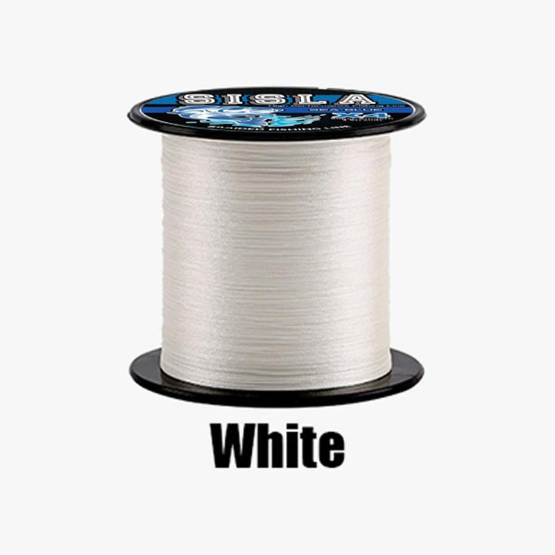 SISLA Braided Fishing Line, 4 Strand PE Multifilament, Strong Durable ...