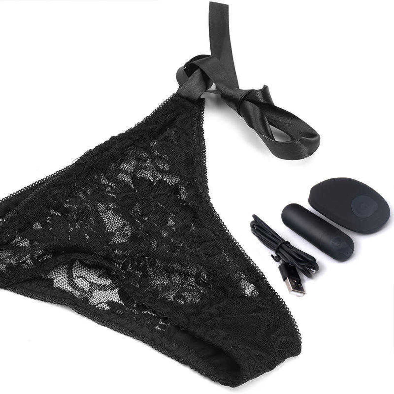 SISU REMOTE CONTROL BULLET VIBRATOR + LACE PNT - Adult Pleasure Toys ...