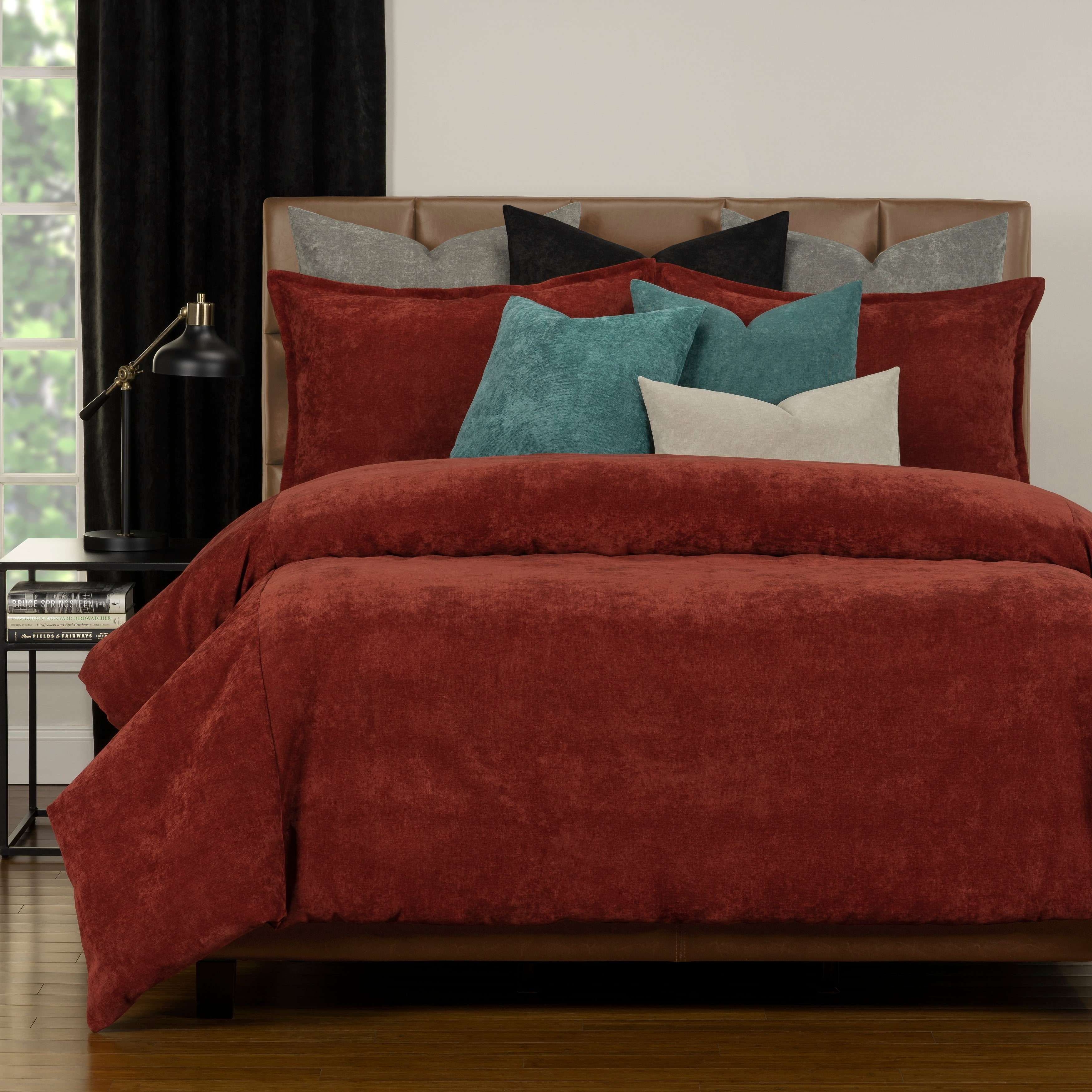 SIScovers Mixology Padma 10-piece Duvet Cover and Insert Set Bronze ...