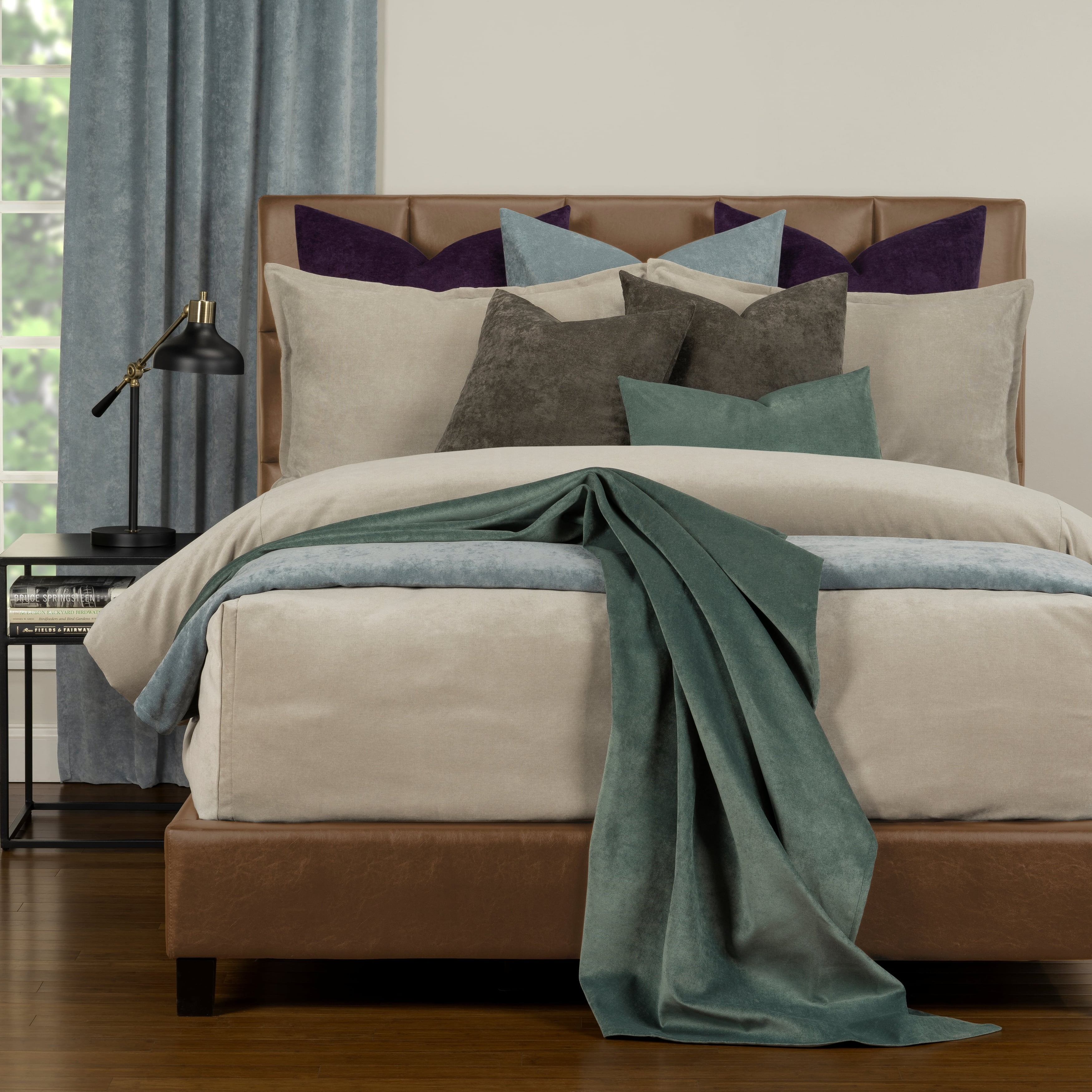 SIScovers Mixology Padma 3 Piece Bed Cap Comforter Set with Sewn ...