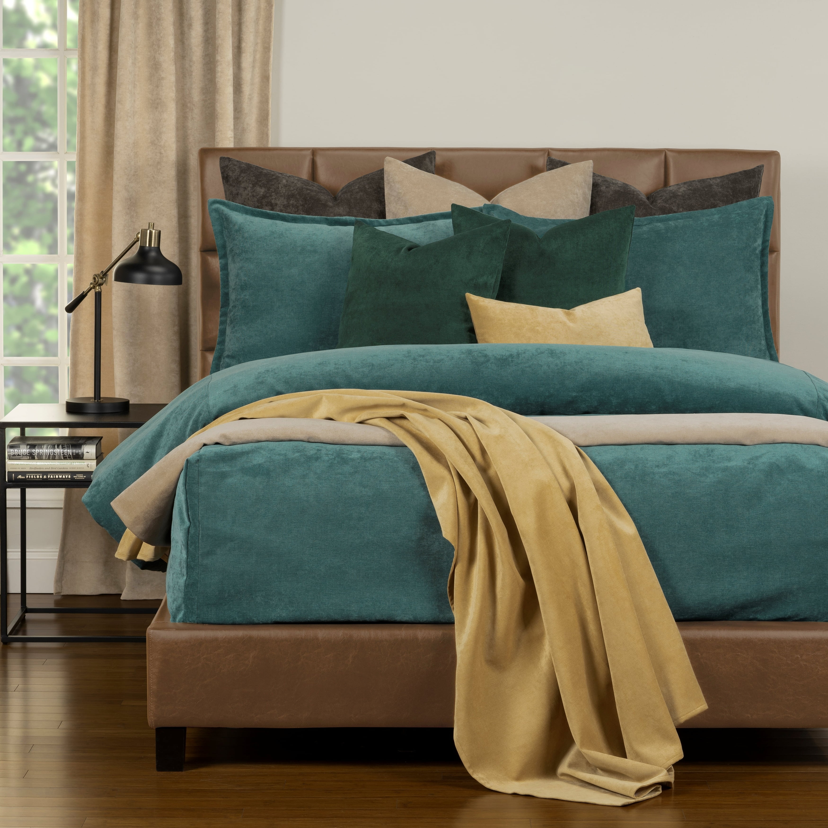 SIScovers Mixology Padma 3 Piece Bed Cap Comforter Set with Sewn ...