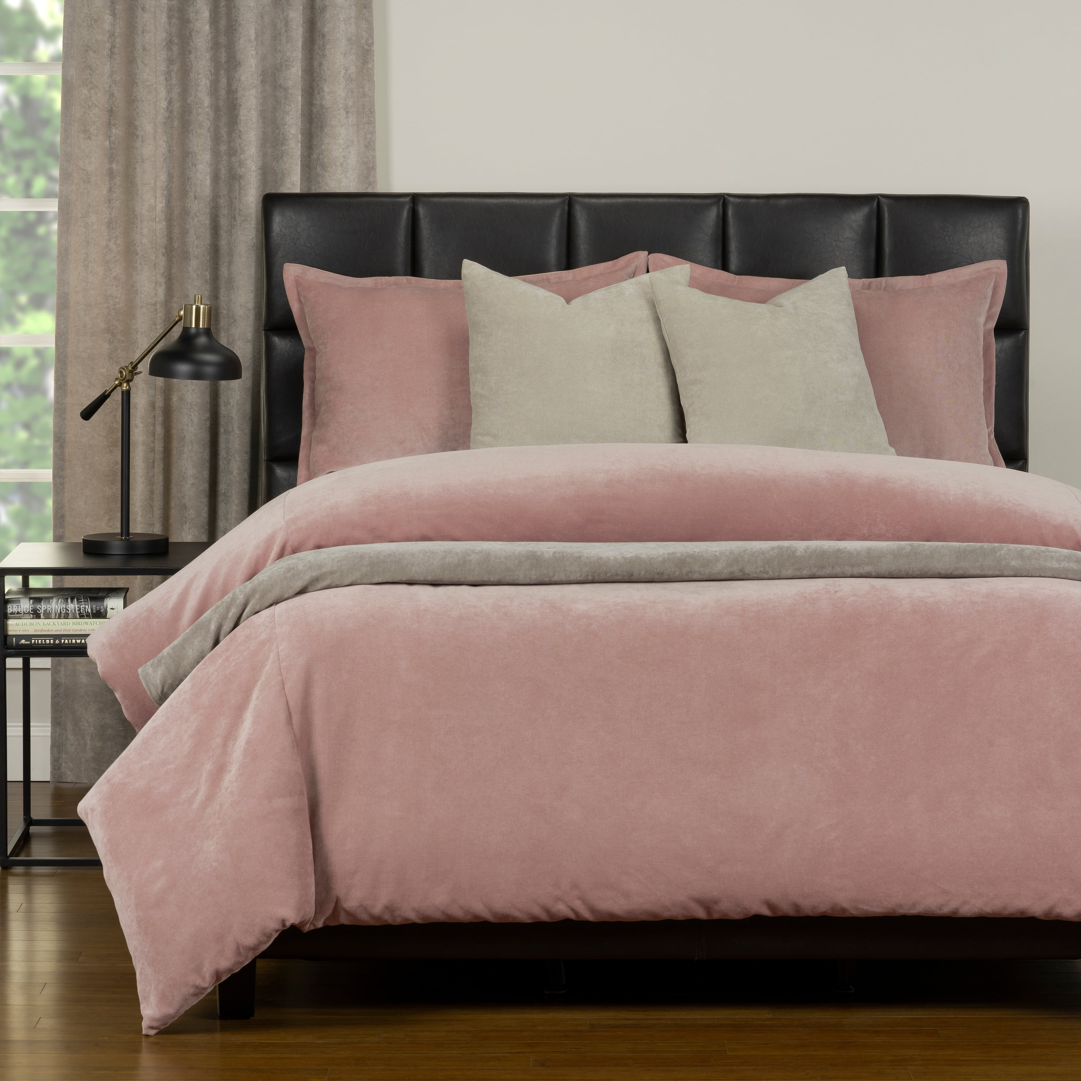 SIScovers Mixology Padma 6 Piece Duvet Cover and Insert Set French Pink ...