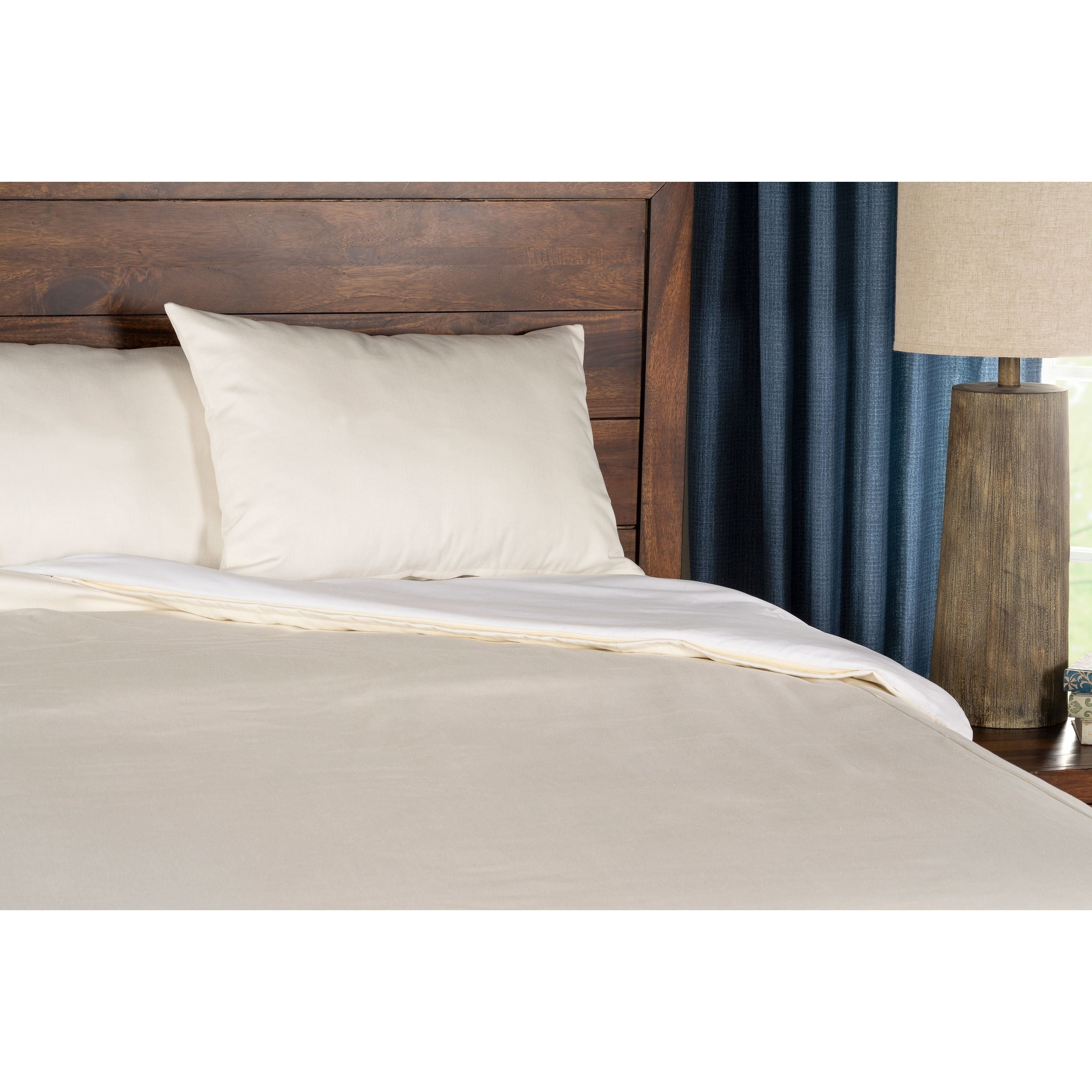 SIScovers Overall Denim-Style Bed Cap Comforter Set with Sewn Corners ...