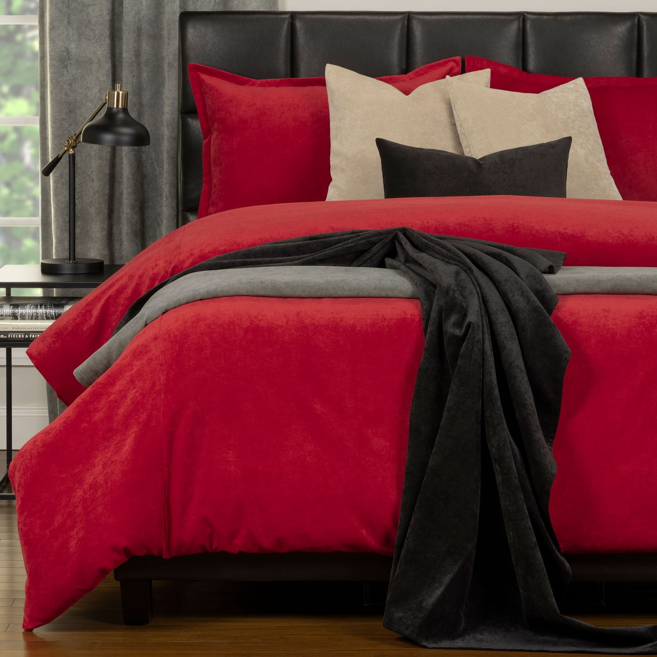 SIScovers Padma Velvet Throw-Style Bed Scarf Twin - Night - Walmart.com