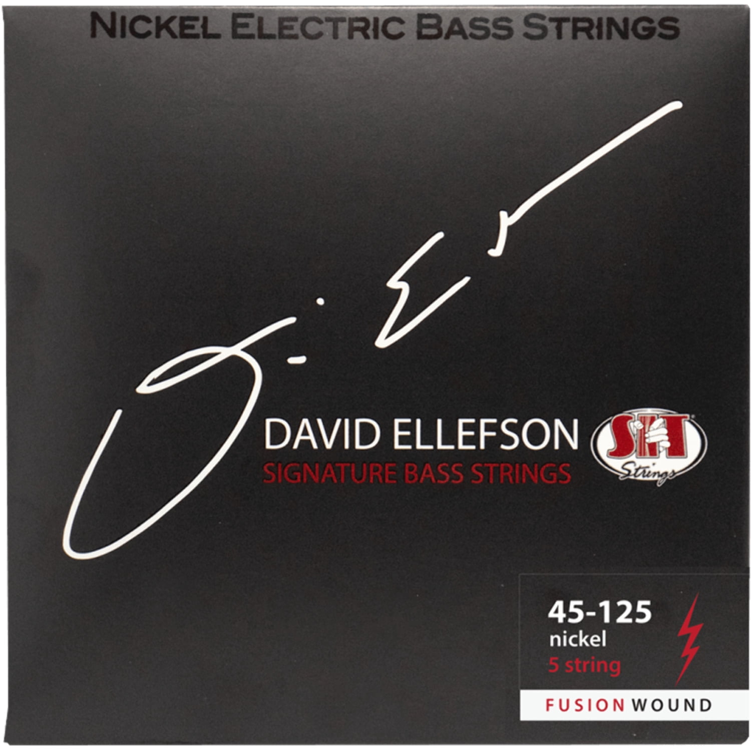 SIT Strings DRB545125L David Ellefson FUSION Signature 5-String Bass ...