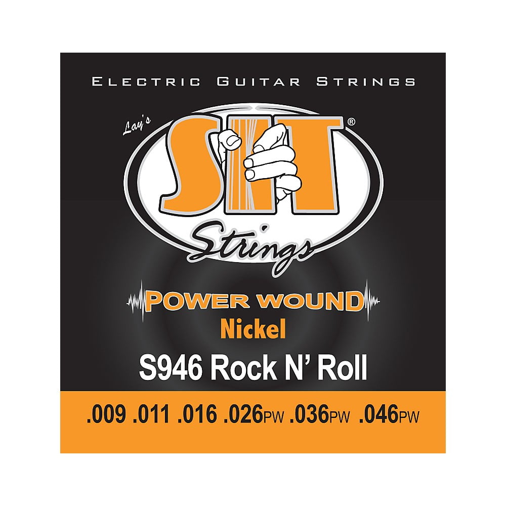 SIT Strings S946 Rock n Roll Power Wound Nickel Electric Guitar Strings ...
