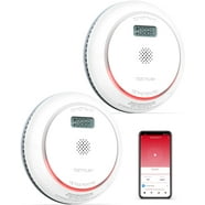 SITERWELL Smoke Detector Carbon Monoxide Detector Combo with LCD ...