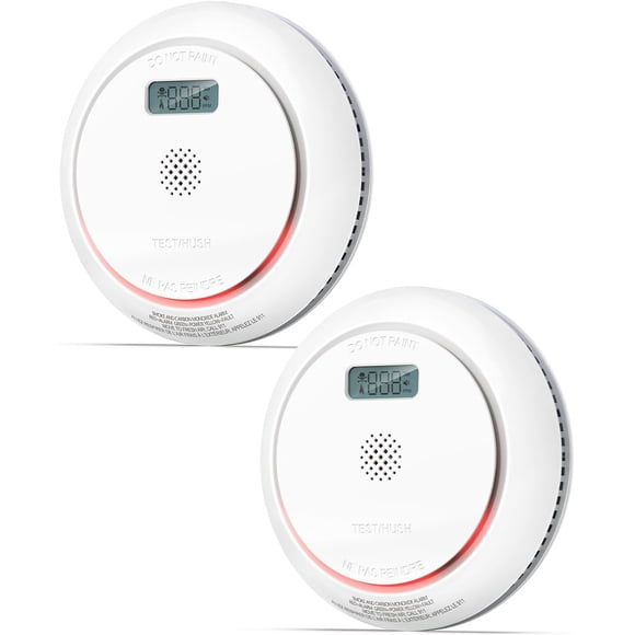 Portable Carbon Monoxide And Smoke Detector Travel