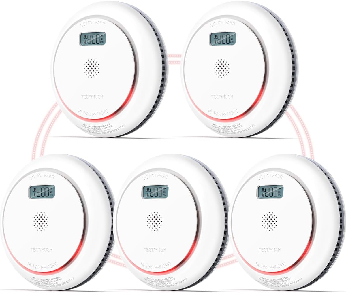 SITERWELL Wireless Interconnected Smoke Detector Carbon Monoxide ... SITERWELL Wireless Interconnected Smoke Detector Carbon Monoxide ...