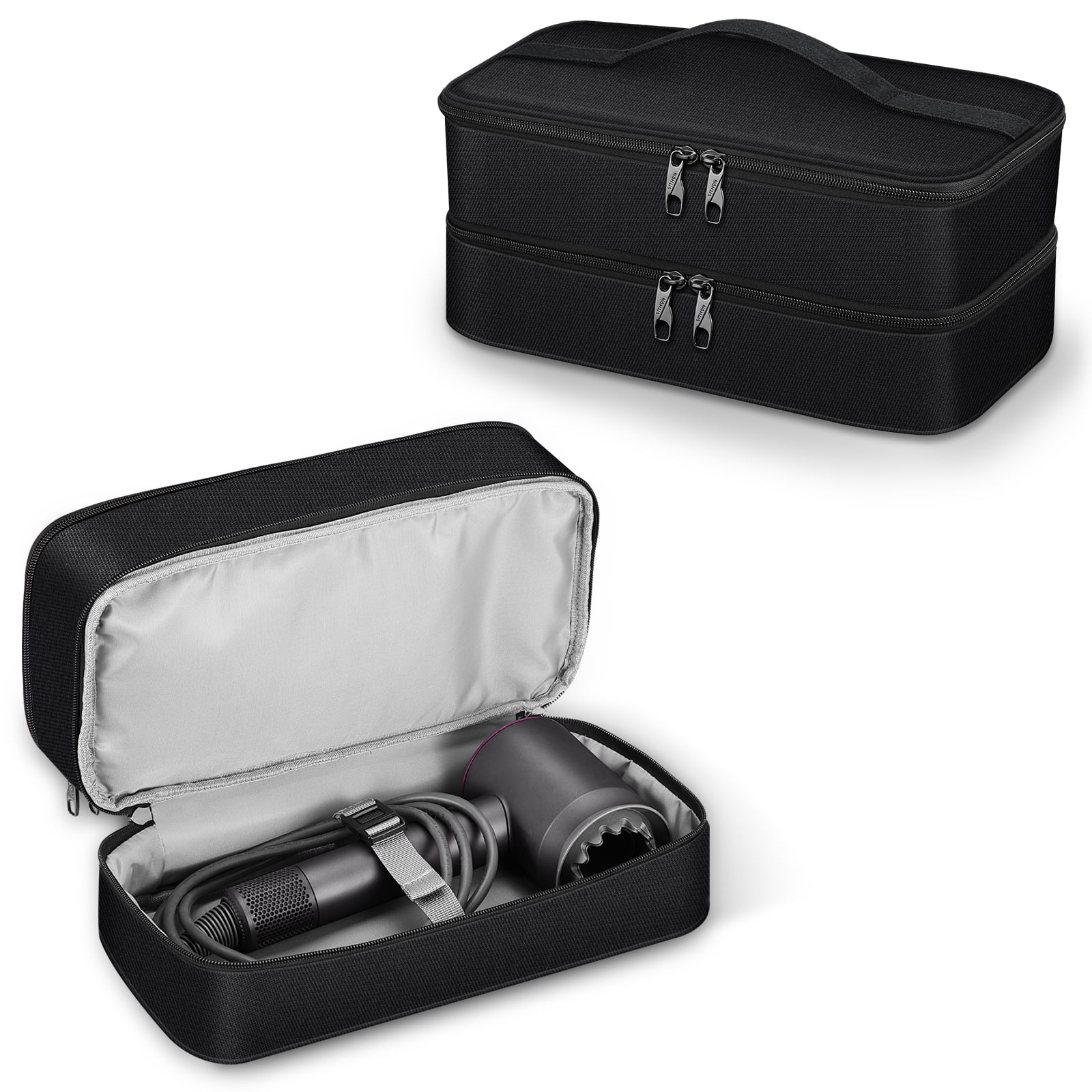 SITHON Double-Layer Travel Carrying Case for Dyson Supersonic Hair ...