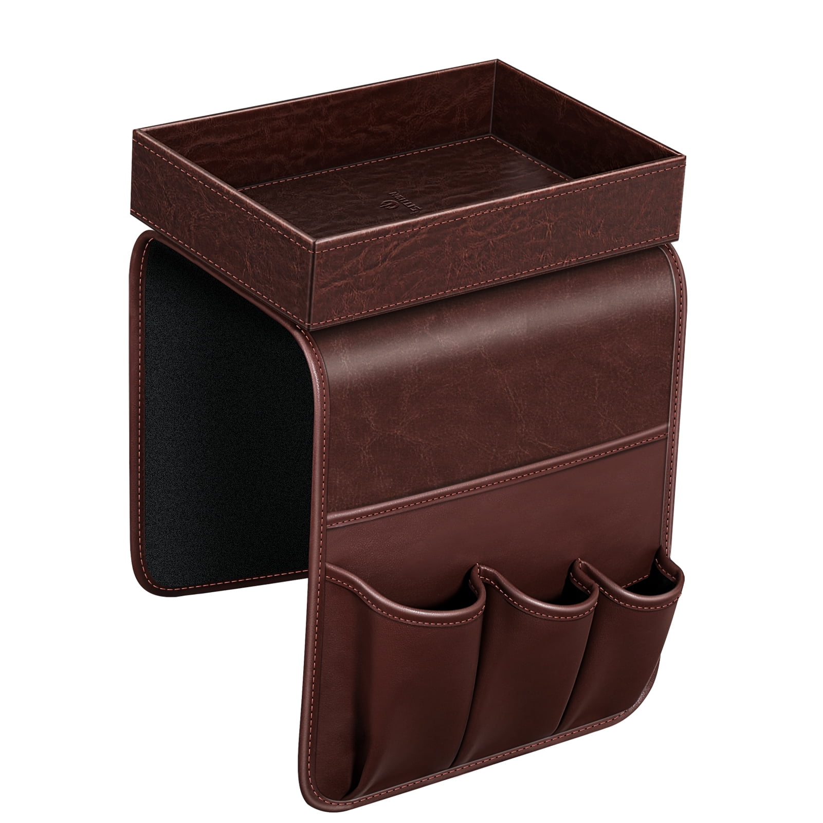 SITHON Sofa Remote Control Holder with Detachable Tray - [Non Slip] PU ...