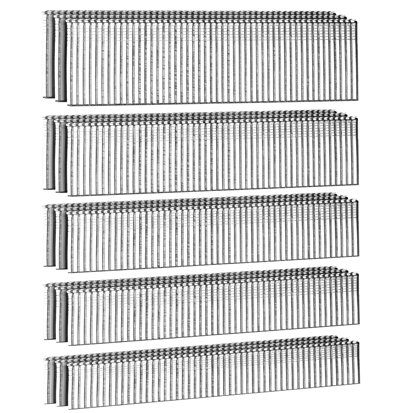 SITLDY 18 GA Assorted Size Brad Nails, 5000 Pieces - Walmart.com