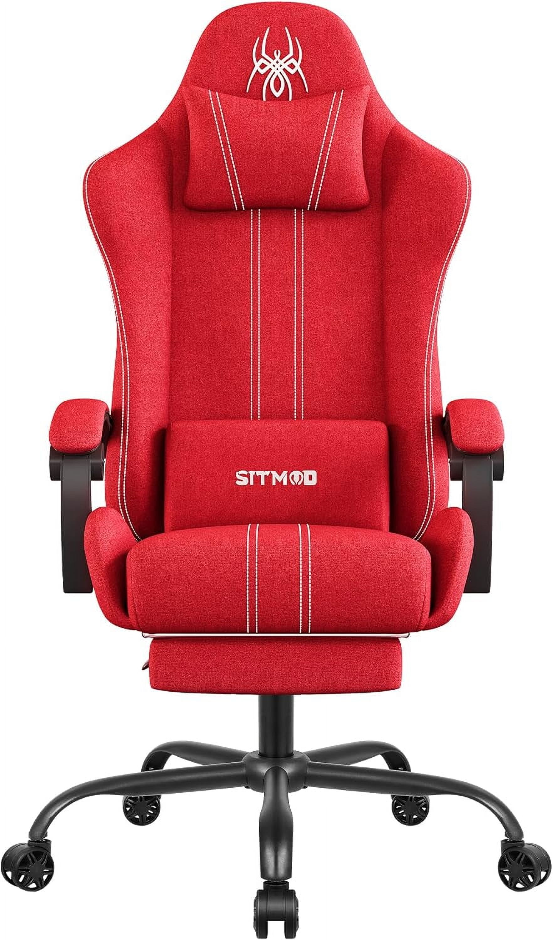 SITMOD Fabric Gaming Chair, High Back Ergonomic Gamer Chair for Adult ...