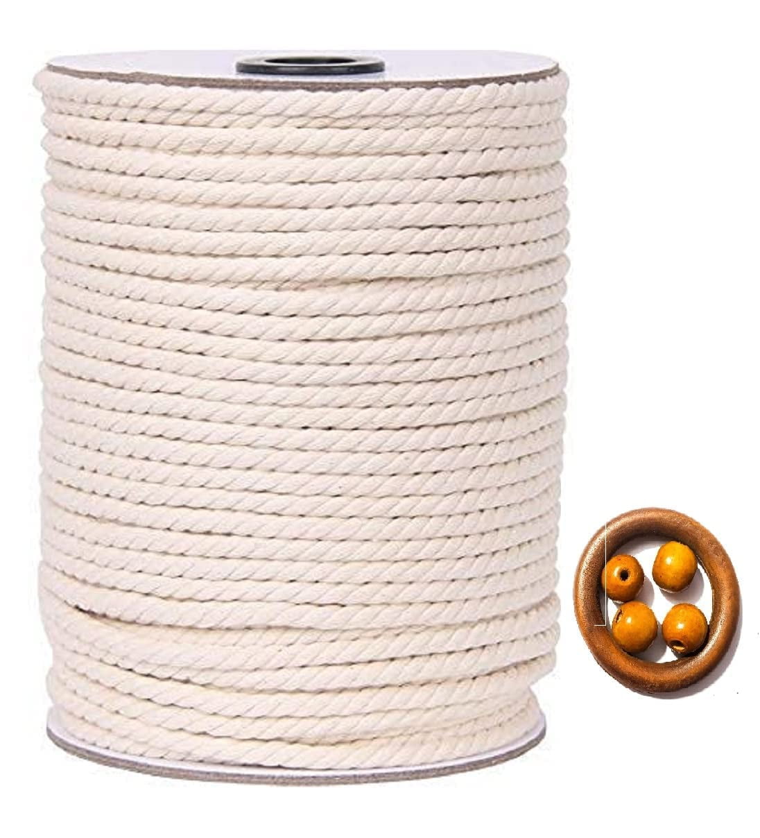SIWAN 4 MM 200 Meter Twisted Cotton Cord Cotton Thread DIY and Other ...