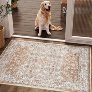 Hauteloom Aldis Living Room, Bedroom Area Rug - Machine Washable ...