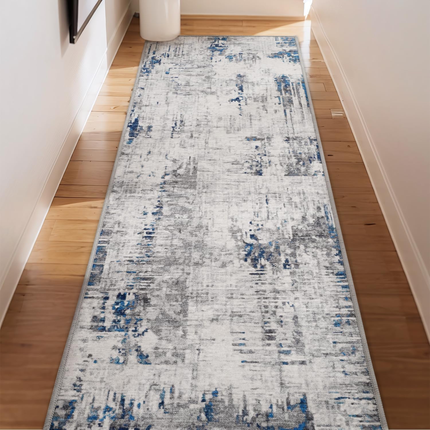 SIXHOME 2'x8' Runner Rug Modern Abstract Area Rugs Machine Washable ...