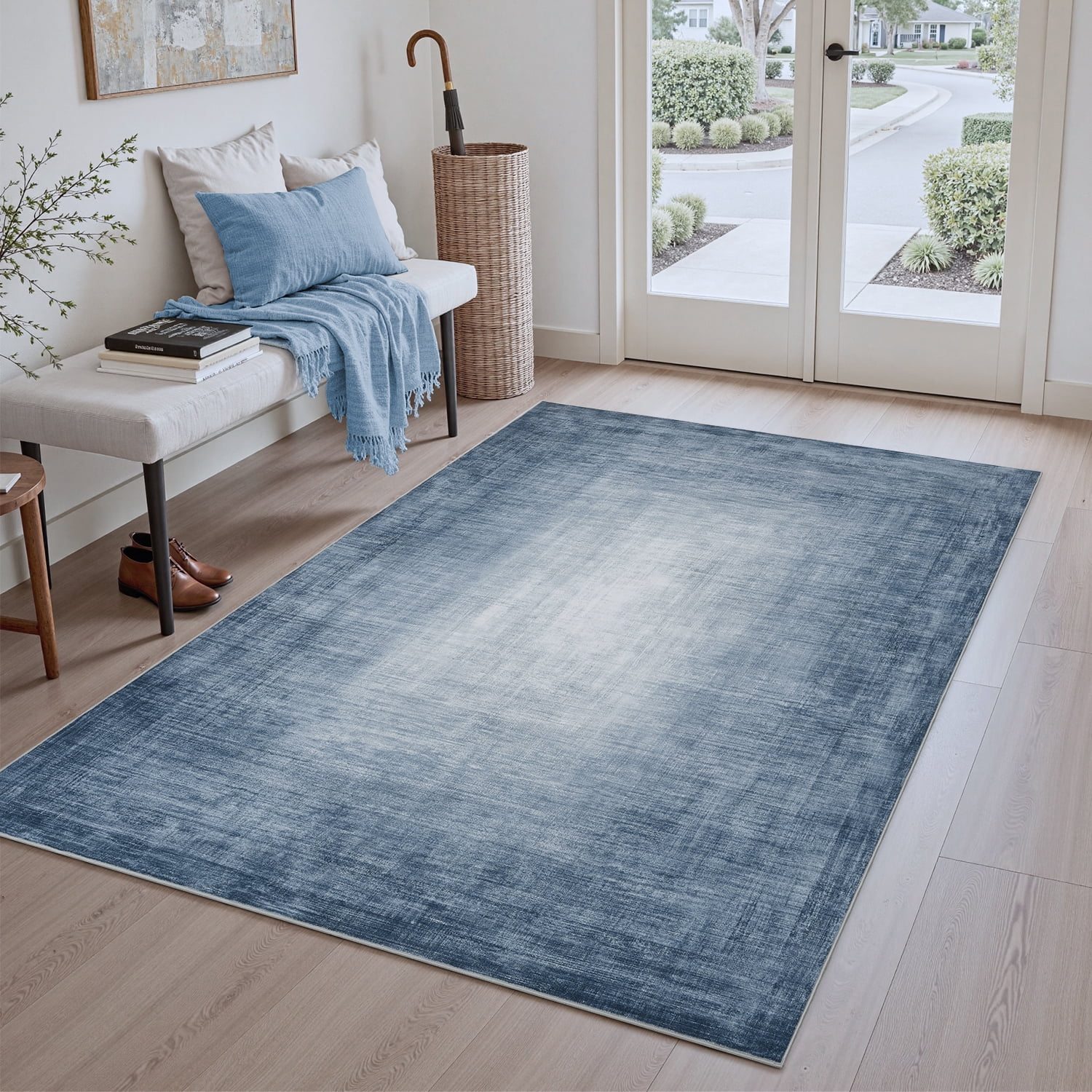 SIXHOME 3'x5' Area Rugs for Living Room Abstract Gradient Area Rugs ...