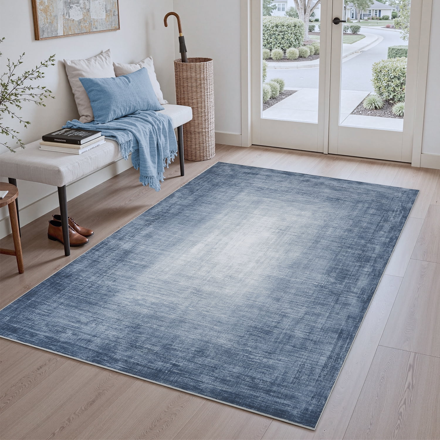 SIXHOME 3'x5' Area Rugs for Living Room Abstract Gradient Area Rugs ...
