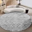 Well Woven Isometry Gold & Grey Modern Geometric Triangle Pattern 5' x ...