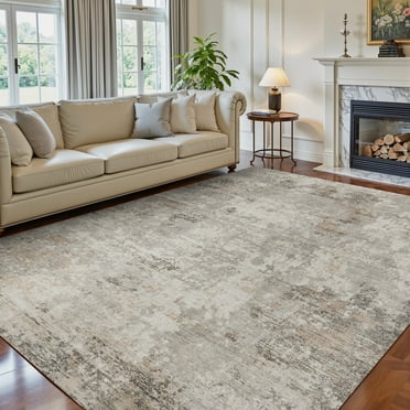 Abstract Carpet Living Room Modern Grey Sofa Area Rugs Light Luxury ...