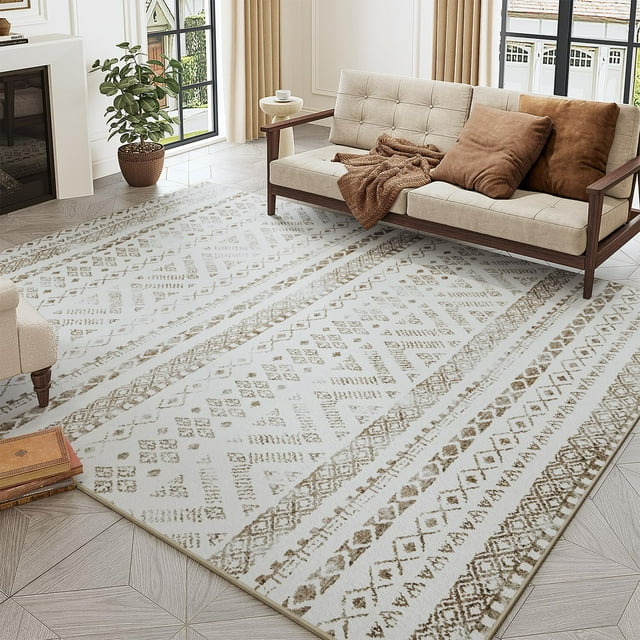 SIXHOME 5'x7' Area Rugs for Living Room Washable Rugs Boho Area Rug ...