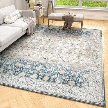 Well Woven Non-Skid/Slip Rubber Back Antibacterial Solid Stripes Multi ...