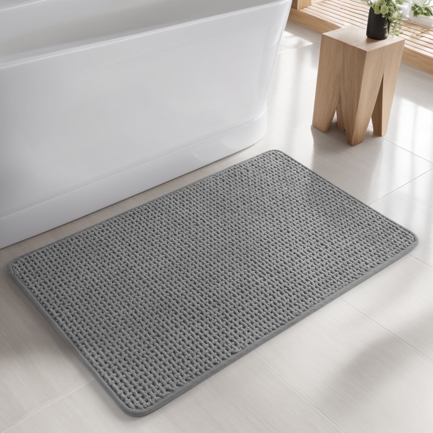 SIXHOME Bath Mats Non Slip Bathroom Rugs Washable Bathroom Floor Mats ...