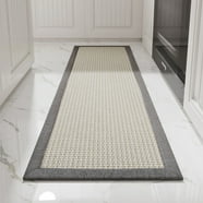 Sloppy Chef Comfort D-Shape Kitchen Floor Rug: 18x30, Skid-Resistant ...