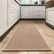Sloppy Chef Comfort D-Shape Kitchen Floor Rug: 18x30, Skid-Resistant ...