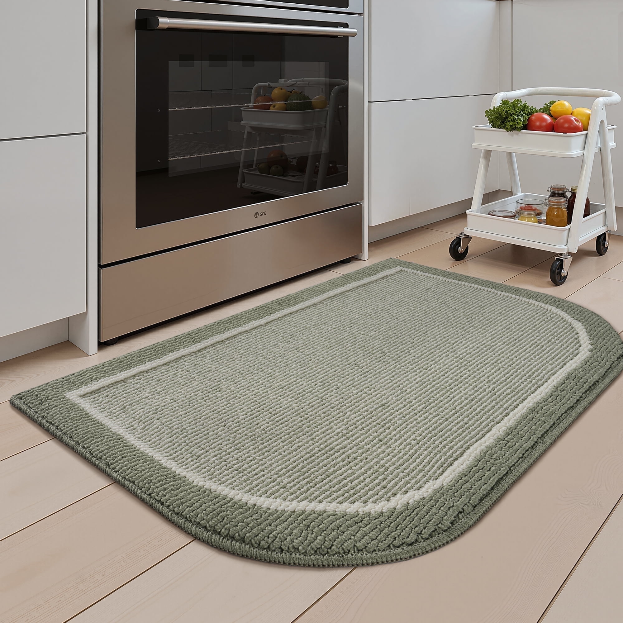 SIXHOME Non-Slip Kitchen Rug, Washable 20"x32" Kitchen Floor Mat, Half ...