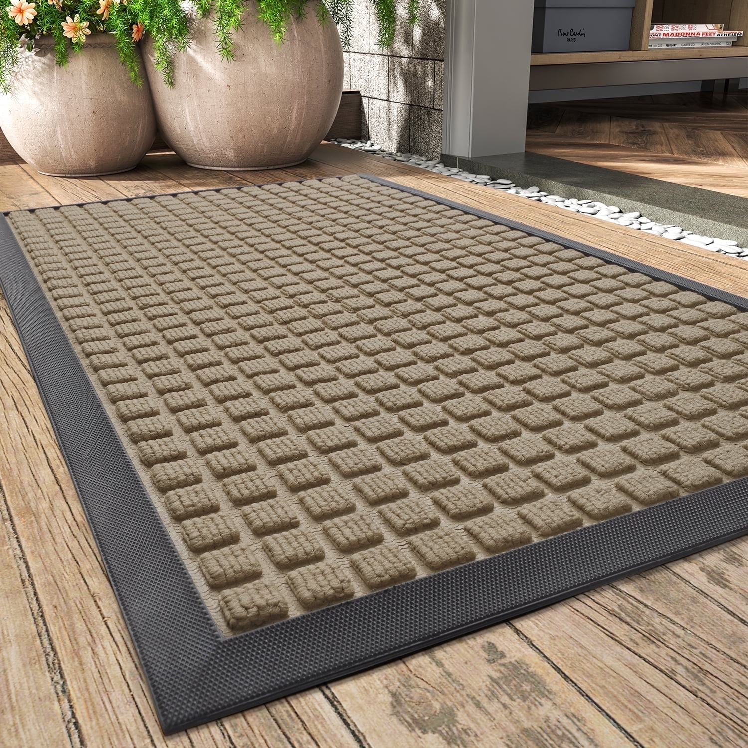 SIXHOME Outdoor Mat Non Slip Doormat 17"x30" Front Door Mat Outside ...