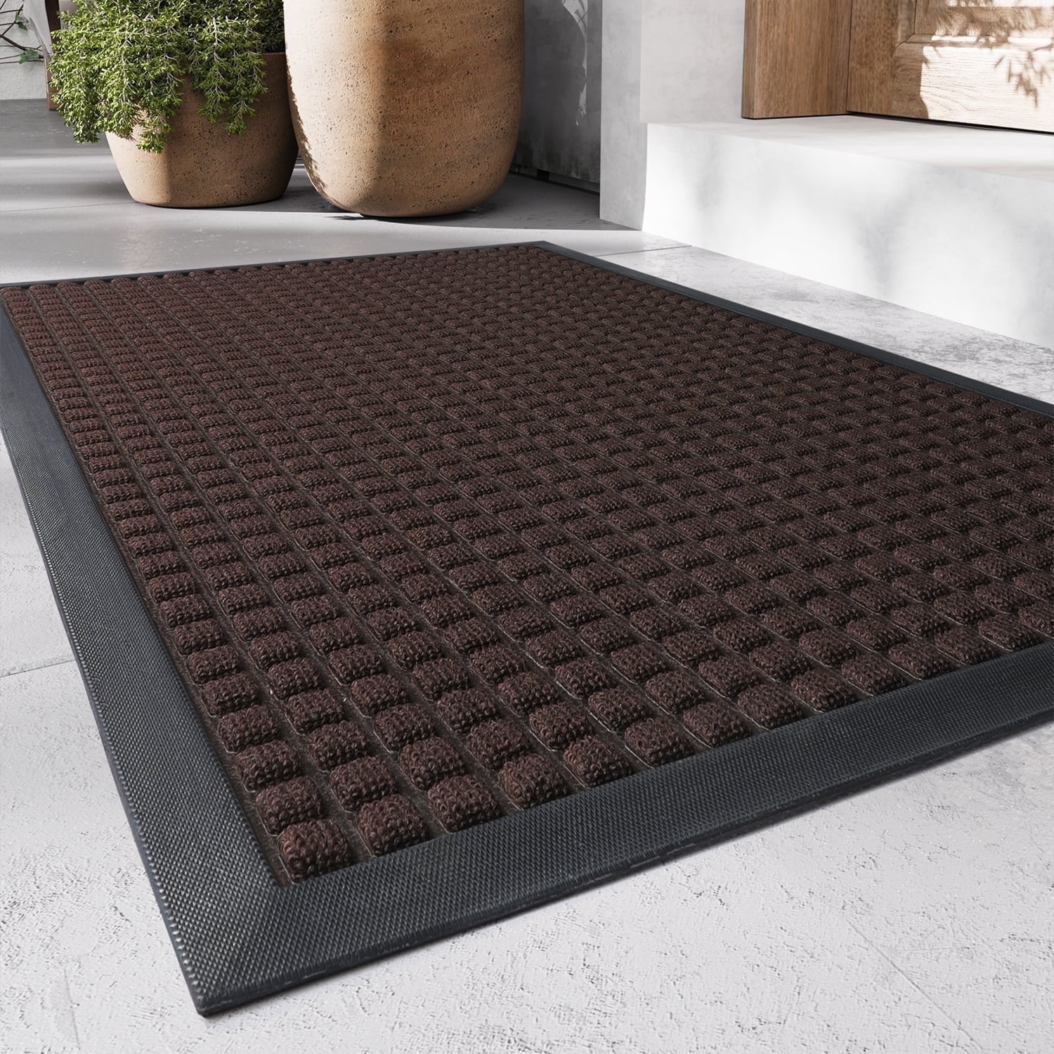 SIXHOME Outdoor Mat Non Slip Doormat 24"x35.5" Front Door Mat Outside ...