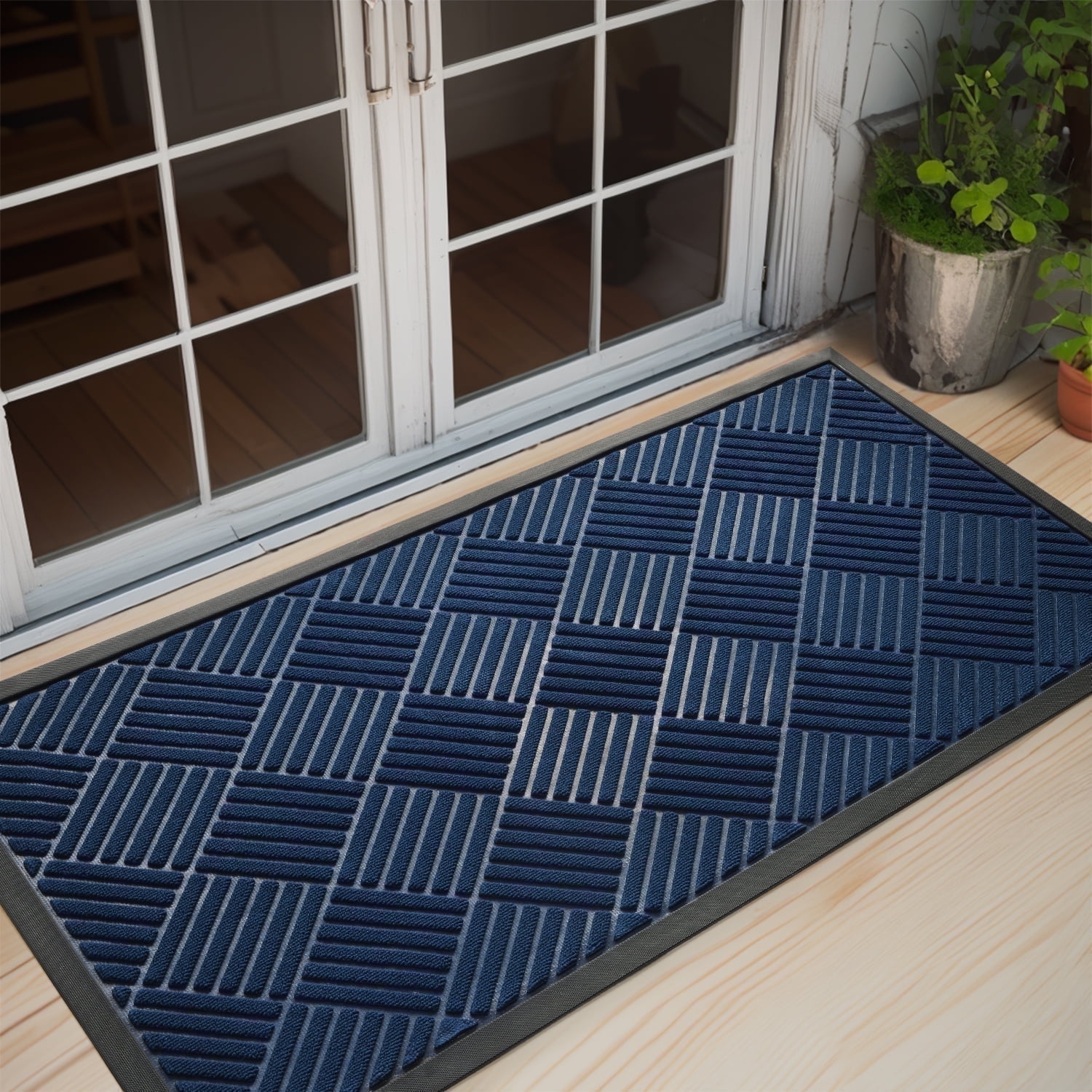 SIXHOME Outdoor Mat Non Slip Doormat 24"x47" Front Door Mat Outside ...