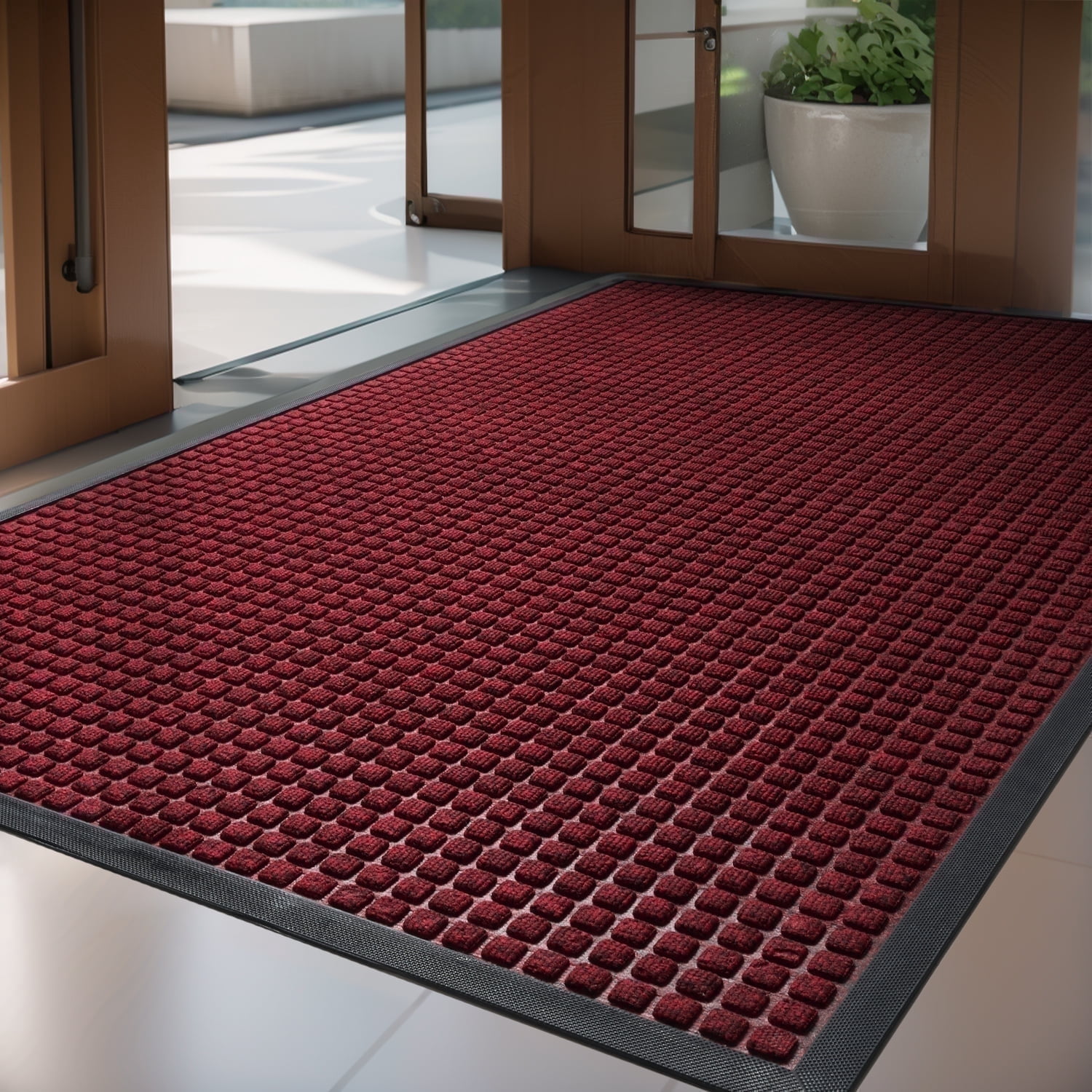 SIXHOME Outdoor Mat Non Slip Doormat 35