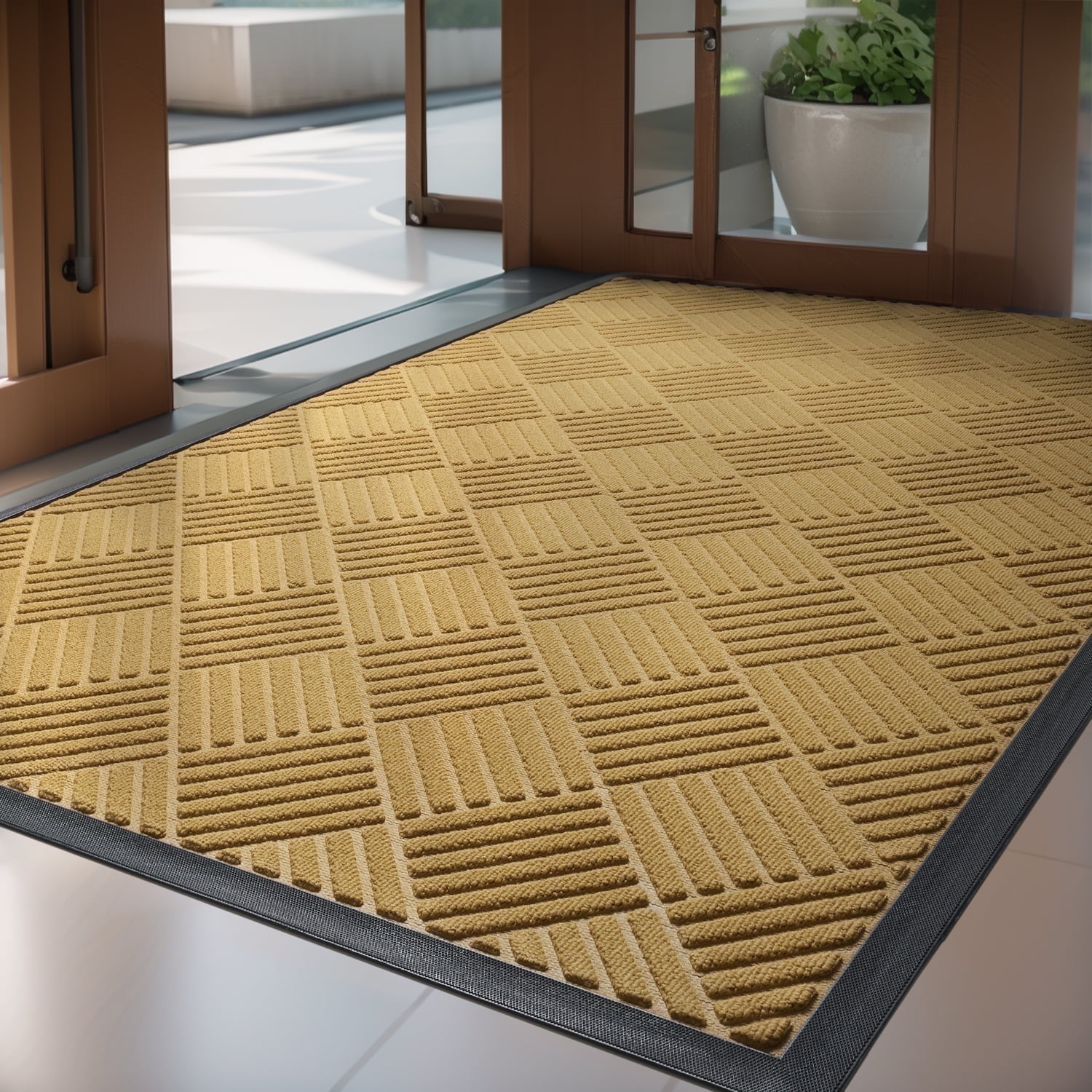 SIXHOME Outdoor Mat Non Slip Doormat 48"x71" Front Door Mat Outside ...