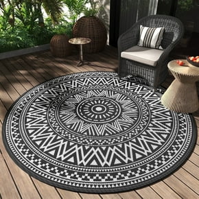 Round Outdoor Rugs in Outdoor Rugs - Walmart.com