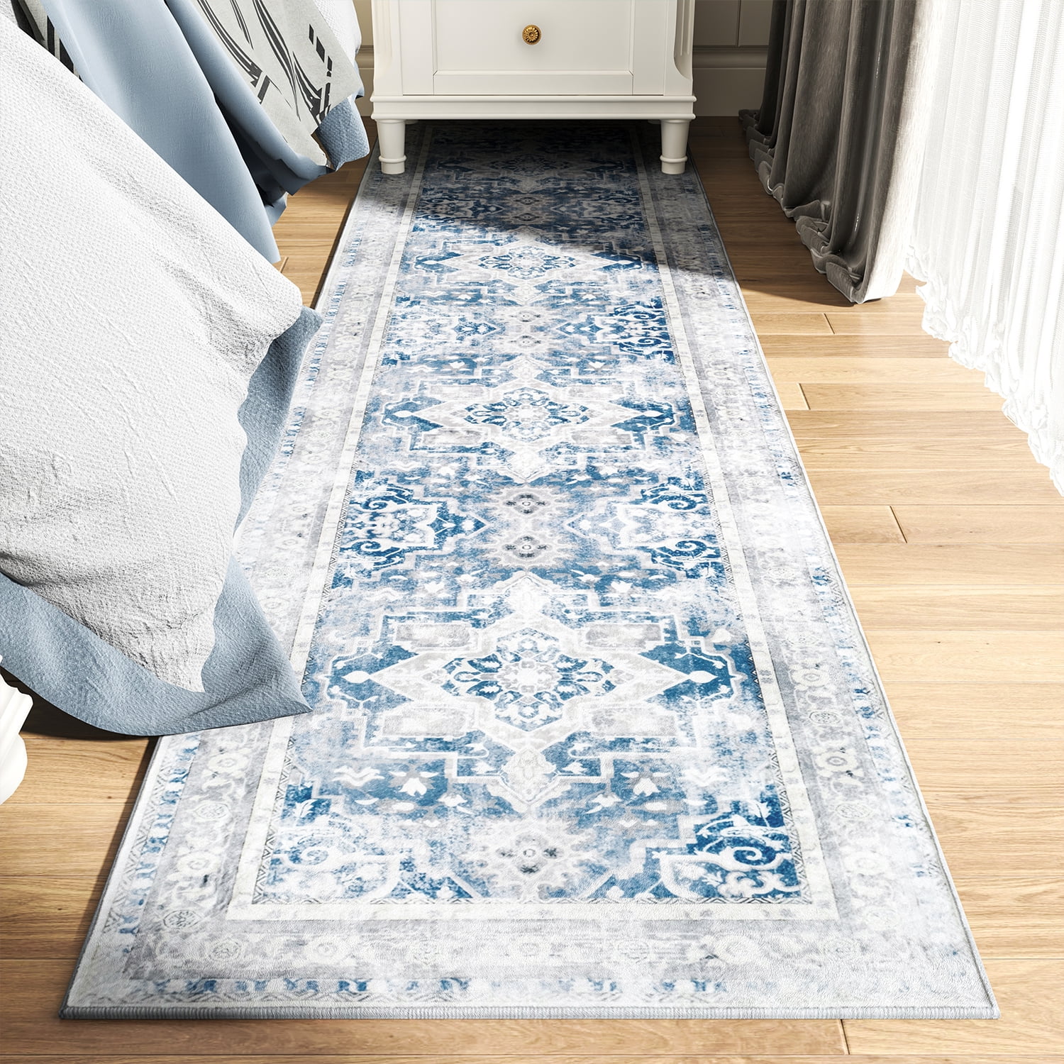 SIXHOME Runner Rugs 2x8 Oriental Area Rug Washable Carpet for Bedroom ...