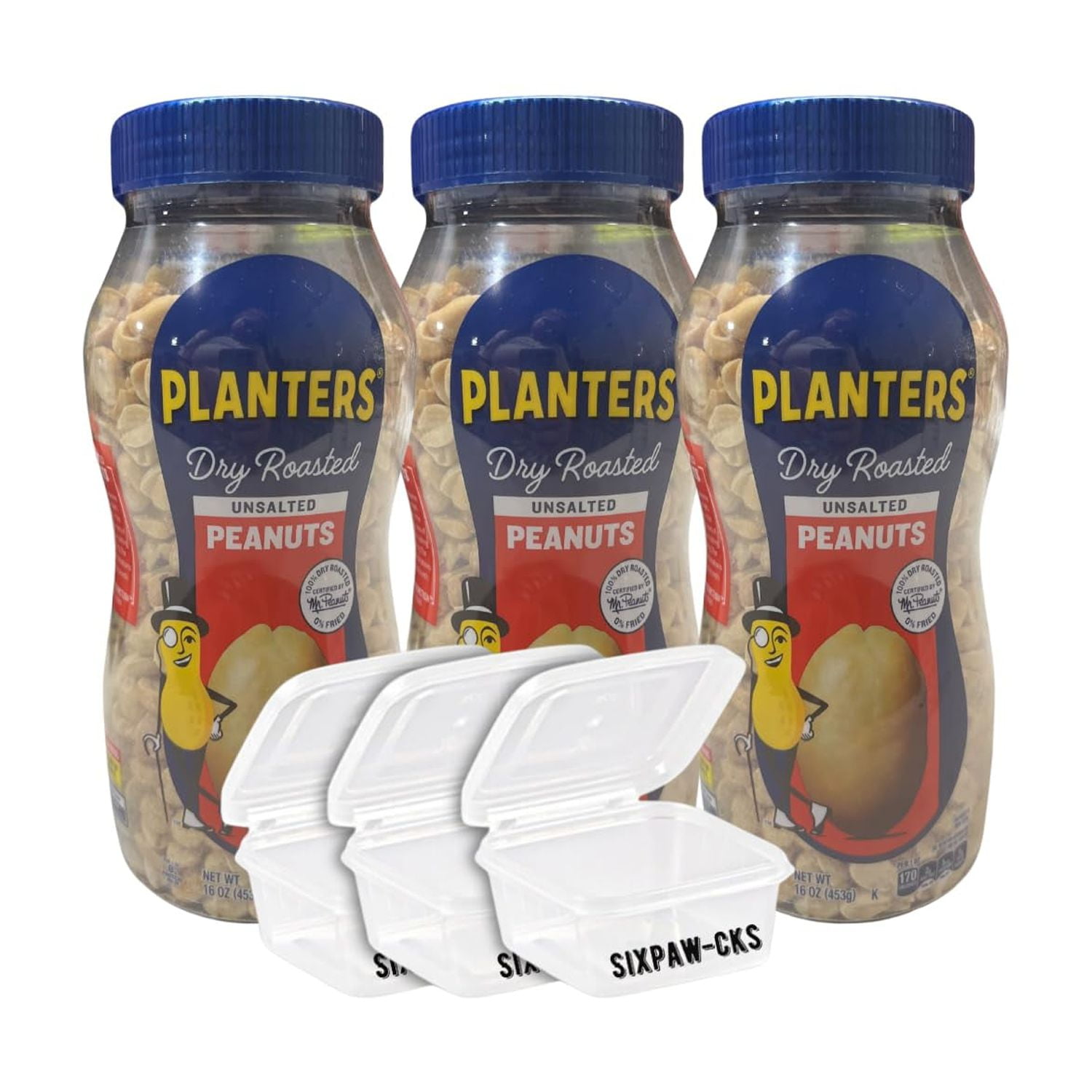 SIXPAW-CKS ""Sixpawcks Snack-to-Go Containers MSF2 Bundle with Planters ...