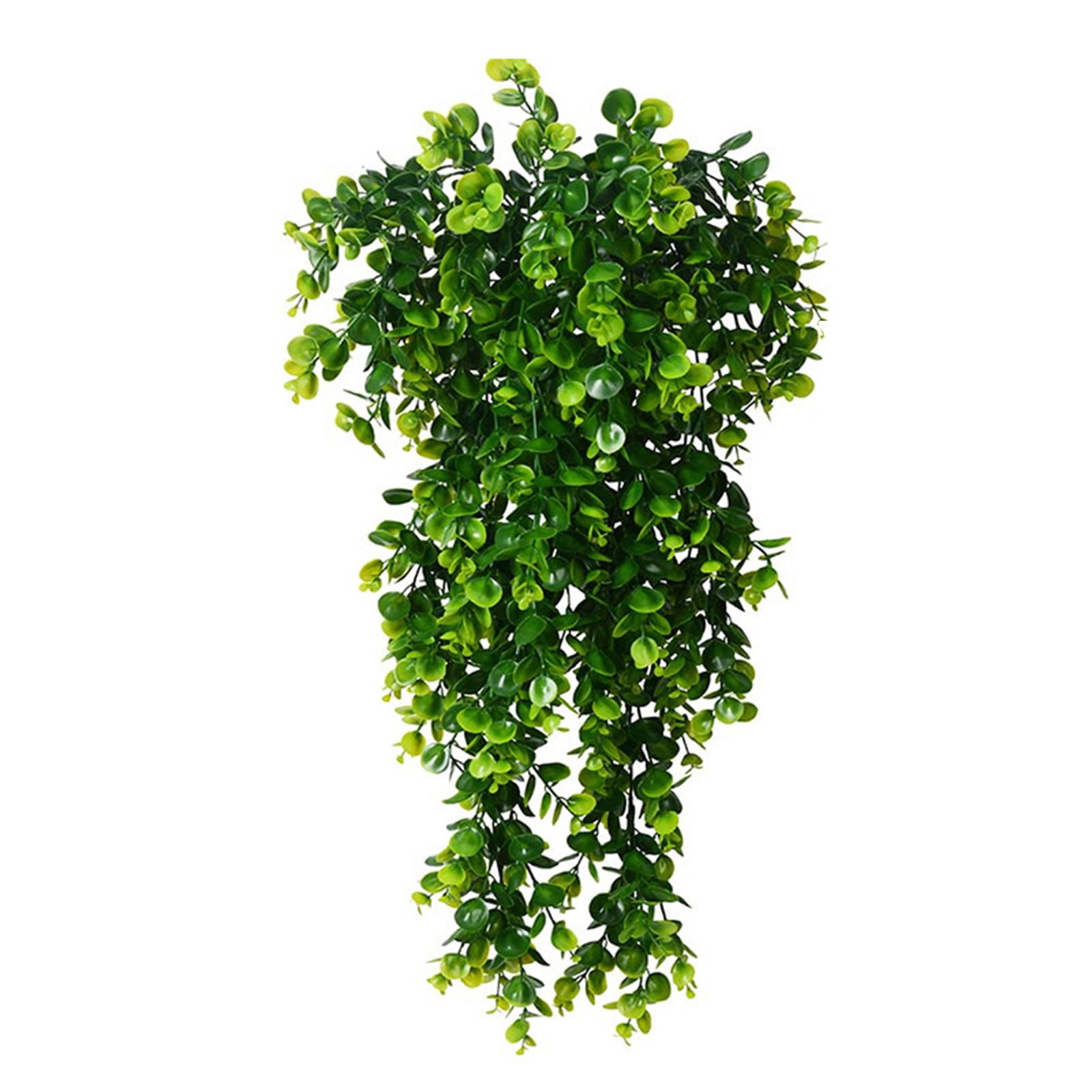 SIYTUAU 2 Pack Artificial Hanging Plants Fake Vine Leaves For Wall ...