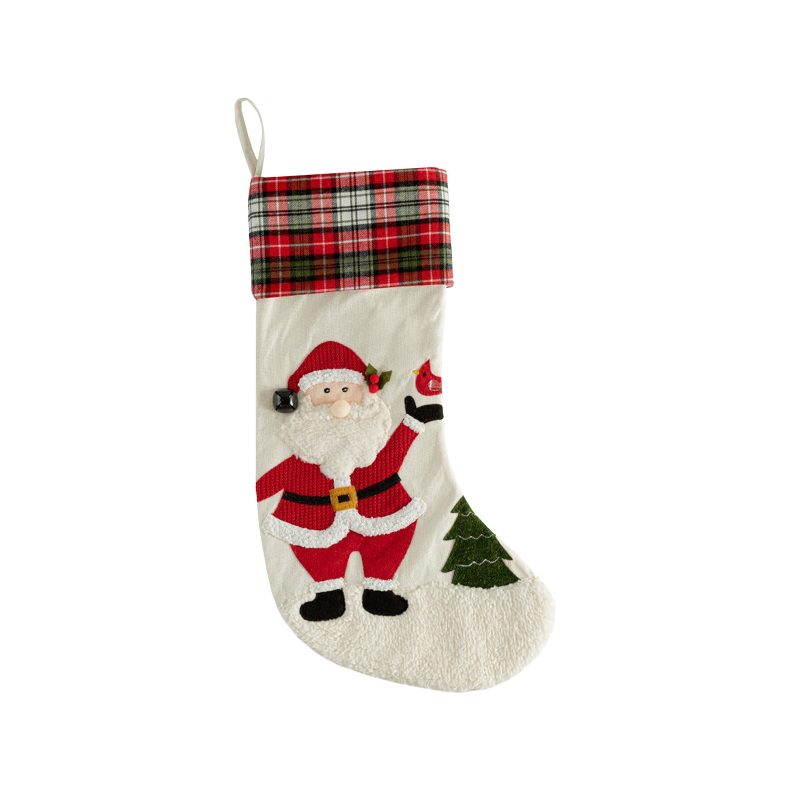 SIYTUAU 2025 Christmas Stocking Gift Bags Christmas Tree Decorations ...