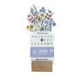 SIYTUAU 2026 Bloomy Flowers Desk Calendar With Daily Date Display Paper ...