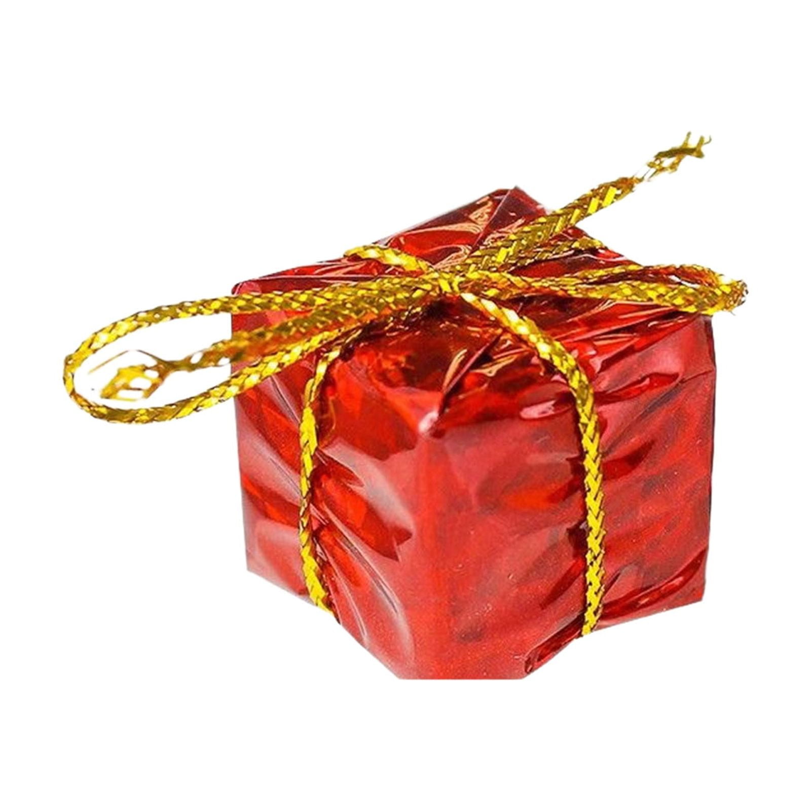 SIYTUAU 3 Inch Gift Box Christmas Tree Ornament Pendant Foam Decorative ...