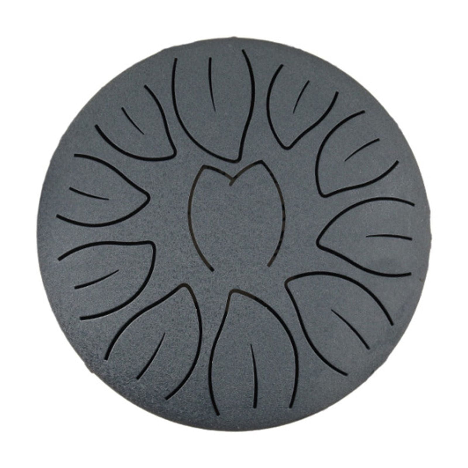 SIYTUAU 6 Inch Steel Tongue Drum Musical Instrument 11 Tone Leaf ...